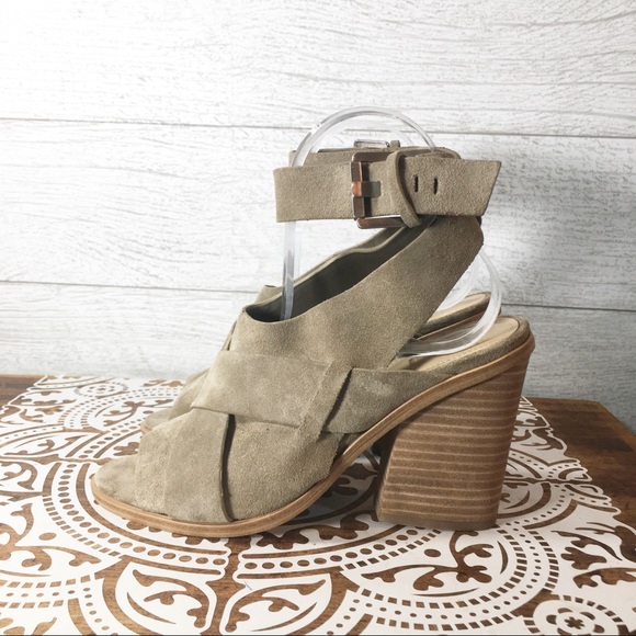 Marc Fisher | Shoes | Marc Fisher Valen Suede Criss Cross Sandals ...